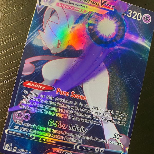 Mewtwo Ex - Etsy