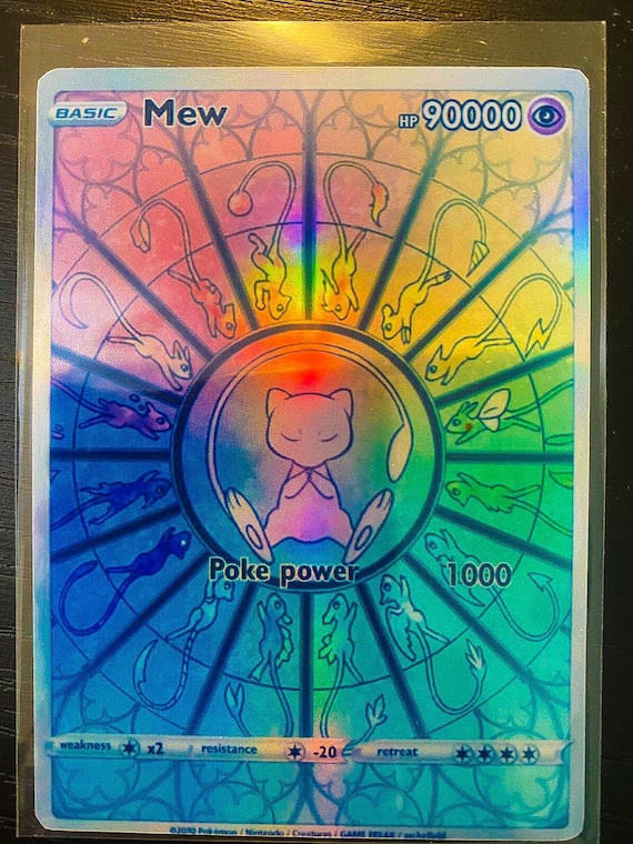 Mega Mew Card