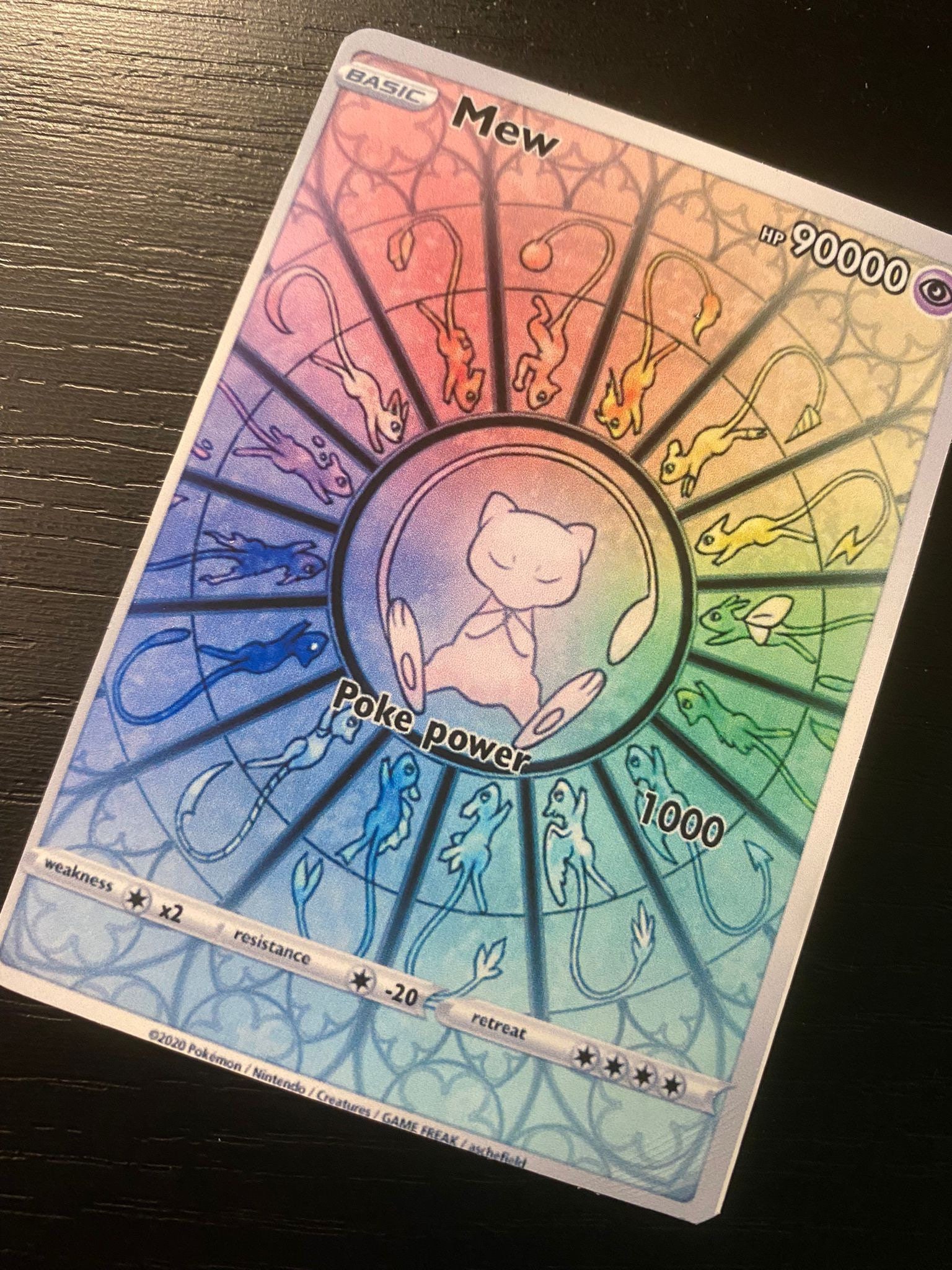 Mew Team V Pikachu Ash Vmax Gaming Shining Gx Ex M Mega Ultra Pokemon ...