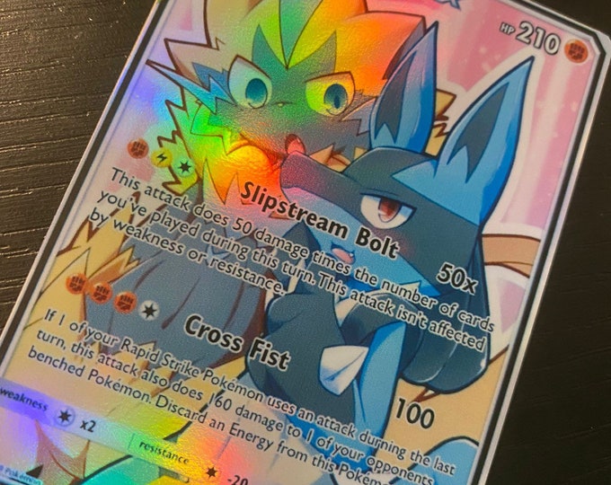 Lucario Zeraora Pikachu Ash Vmax Gaming Shining Gx Ex M Mega Ultra ...