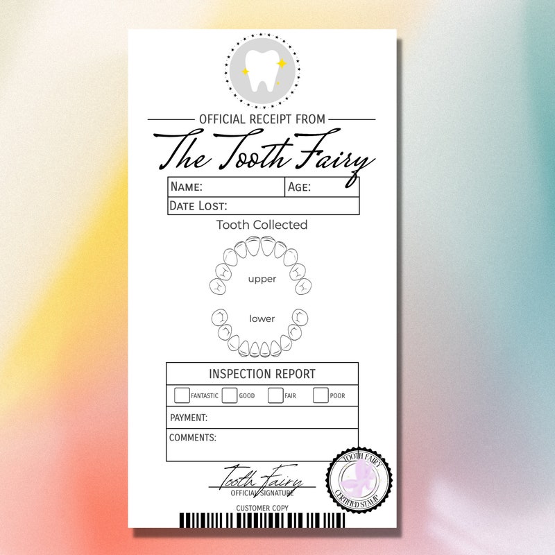 Printable Fairy Tickets - Etsy