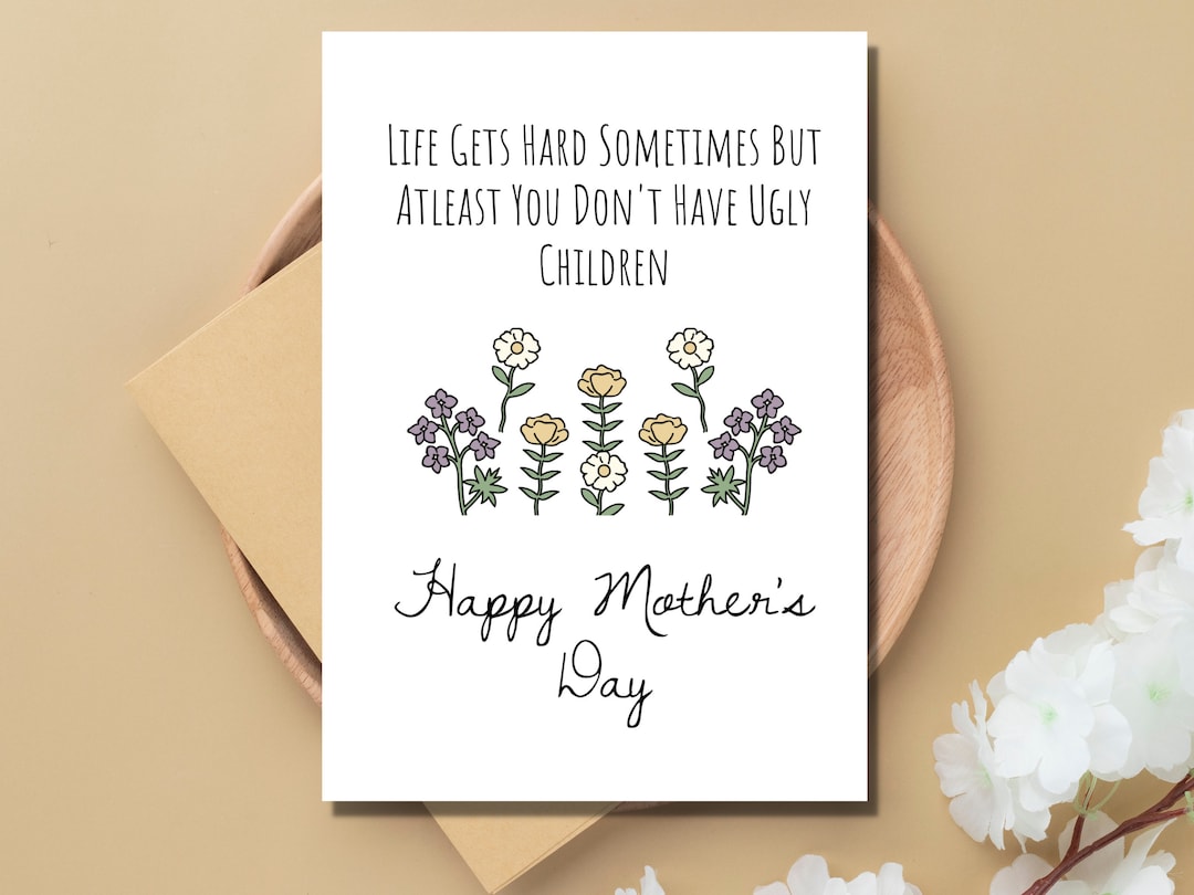 PRINTABLE Mother's Day Card Funny Card for Mom Cute Card for Mother ...