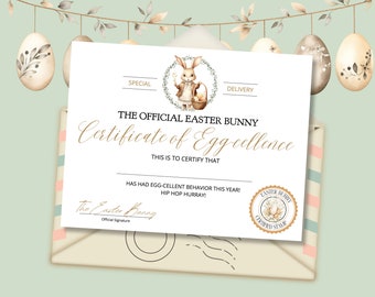 EDITABLE Official Easter Bunny Letter Bundle From the Desk of the ...