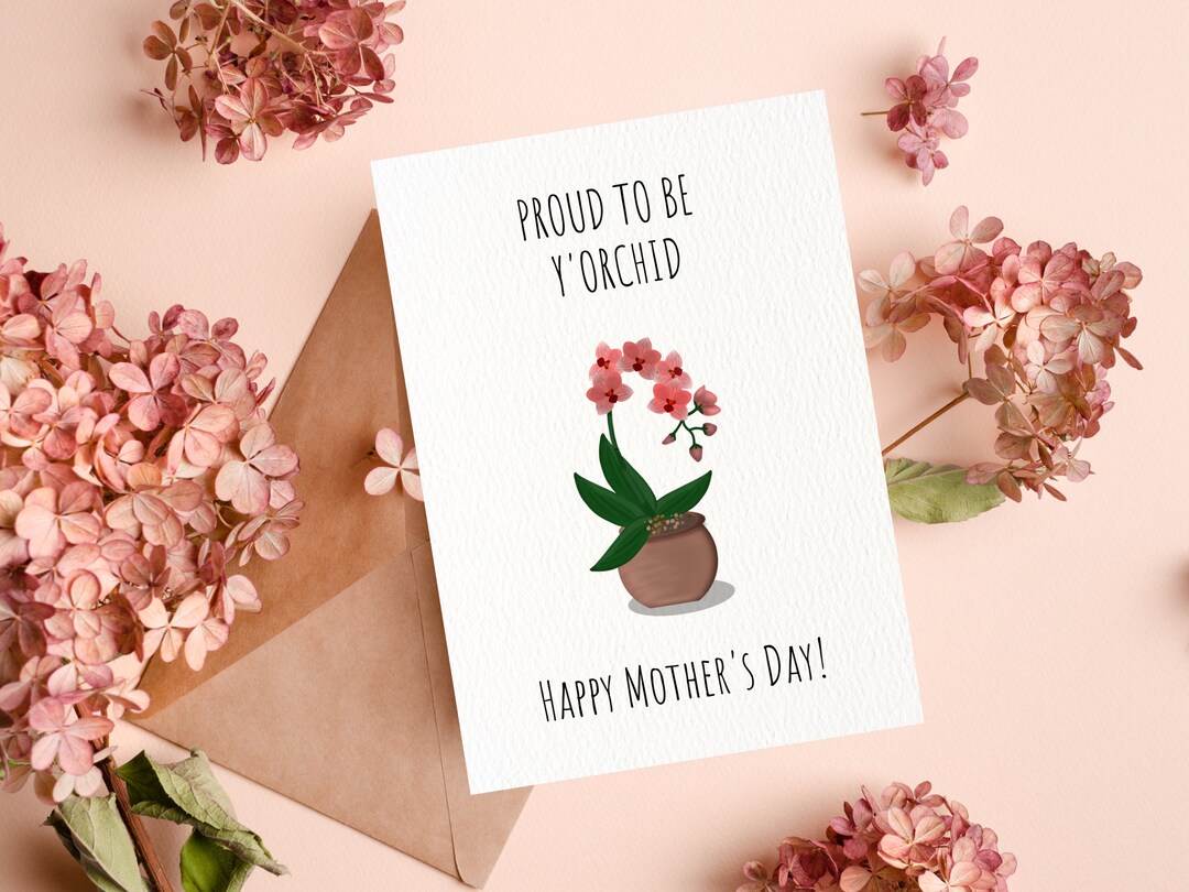 PRINTABLE Mother's Day Funny Card for Mom Plant Mom Cute Card for ...