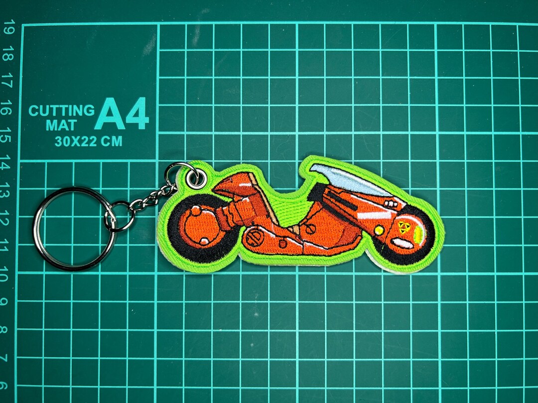 Super Bike Keytag Anime Keychain - Etsy
