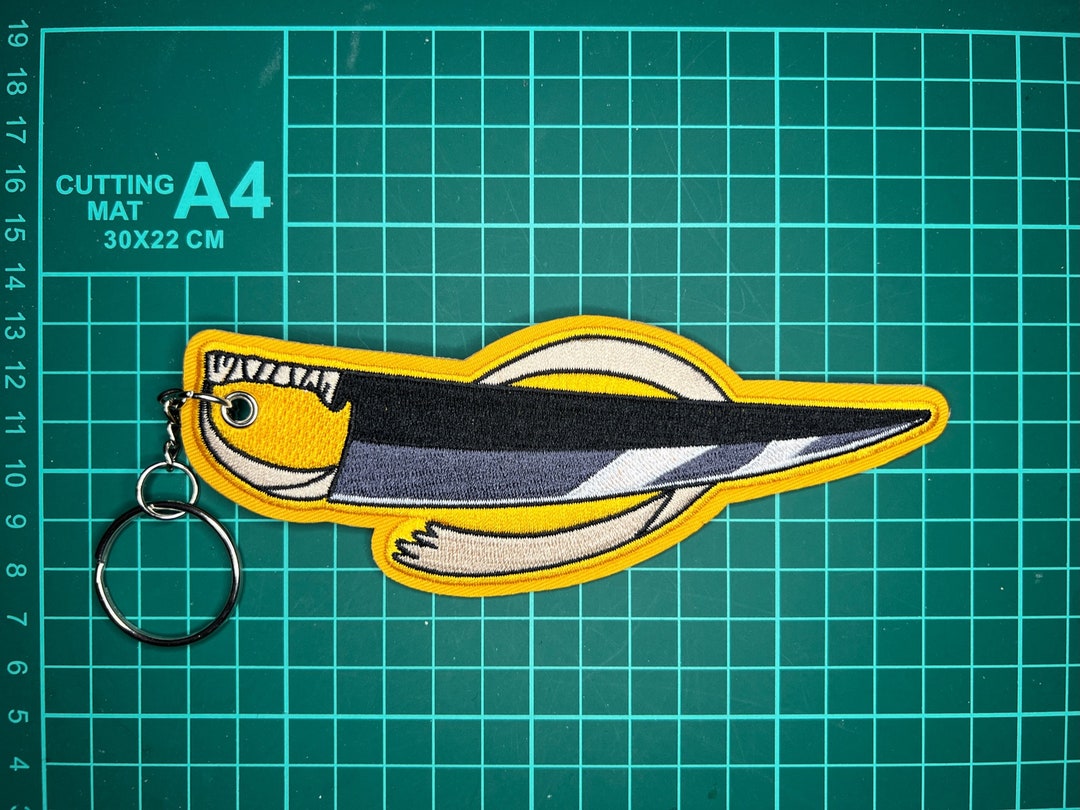 Slaying Moon Weapon Anime Keytag Jet Tag - Etsy