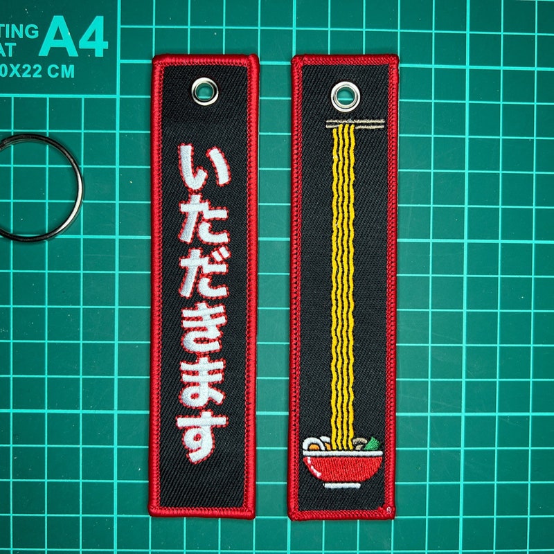 Noodle Keychain - Etsy