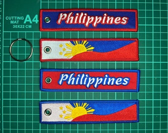Philippines Keychain Custom Keychains for Men Philipines - Etsy