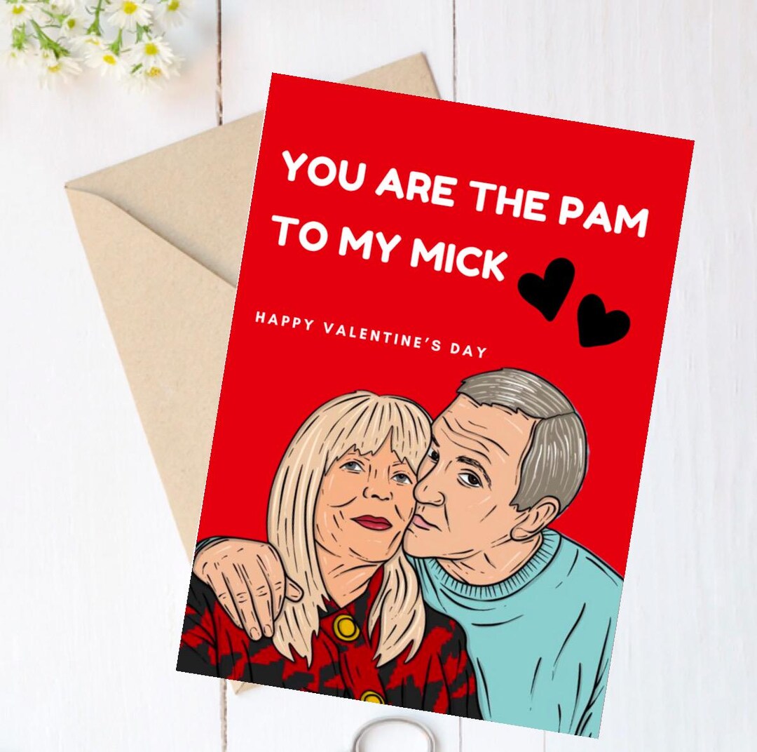 Pam and Mick Gavin Stacey Valentines Day Card, Here's Your Card , Funny ...