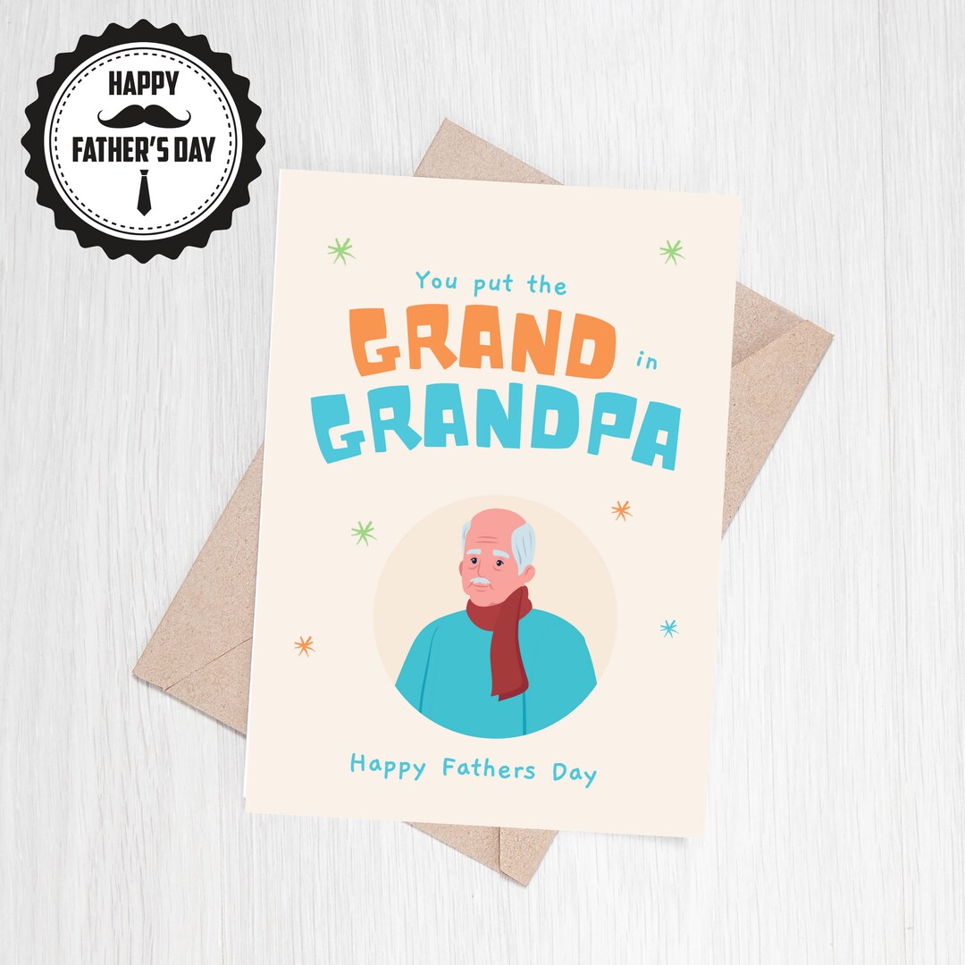 Happy Father's Day Card, Father's Day Card for Step Dad, Father's Day ...