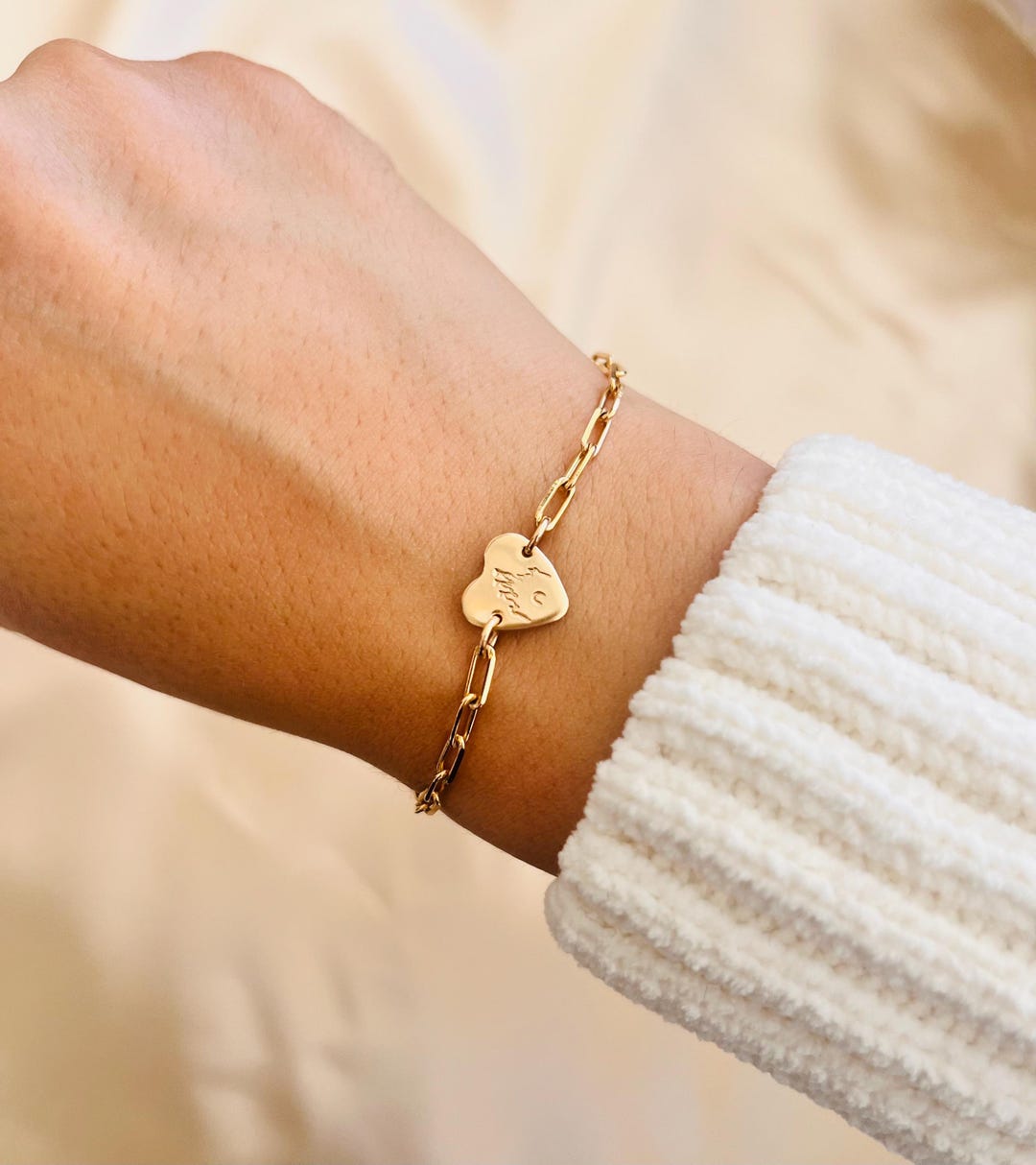 Stamped Castle Bracelet | 14K Gold Bracelet | Sterling Silver ...