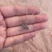 Dainty Mouse Necklace With Initial 14K Gold Filled - Etsy