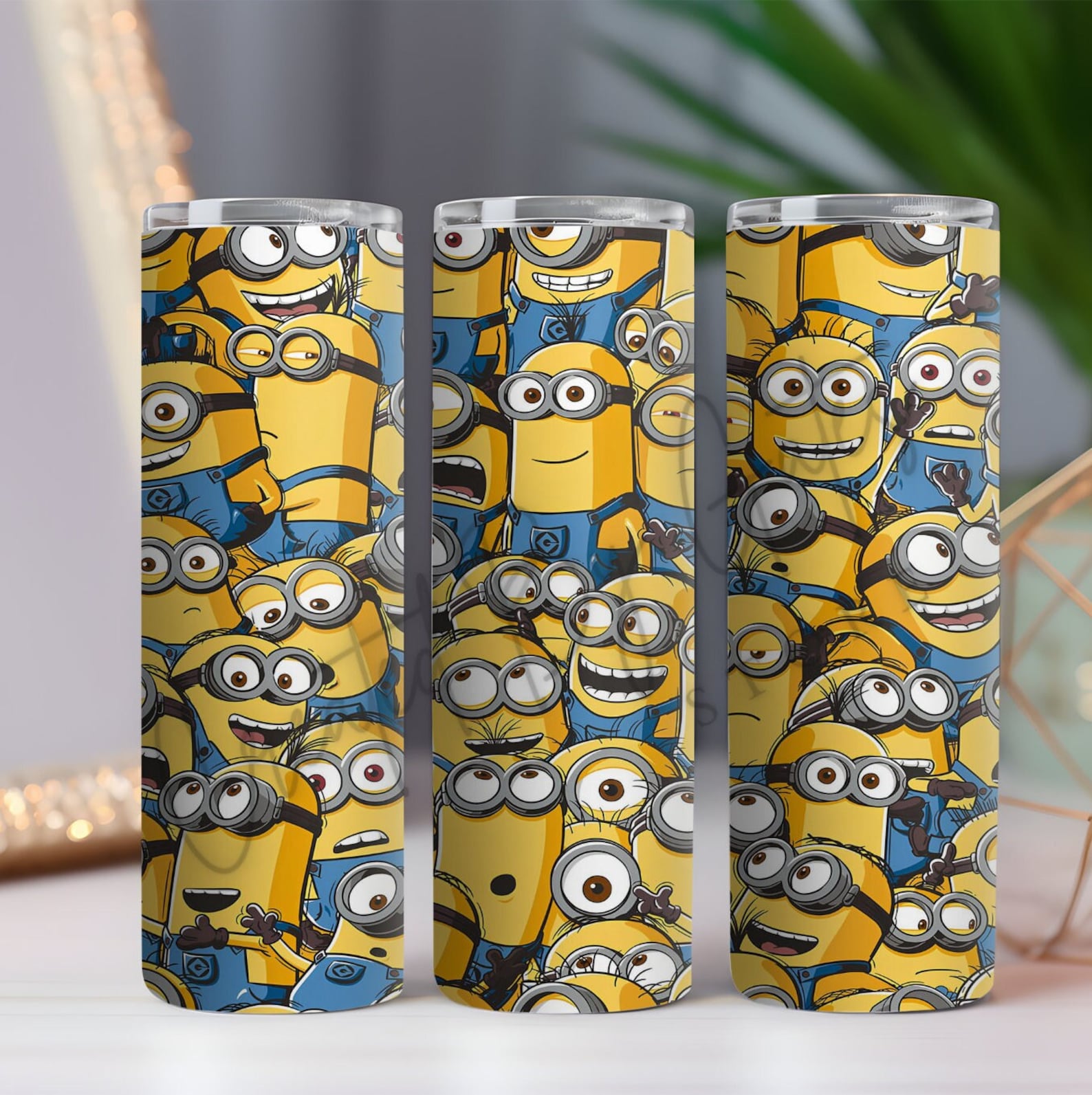 Minion Tumbler – 20oz Funny Cartoon Cup for Kids & Adults, Despicable ...