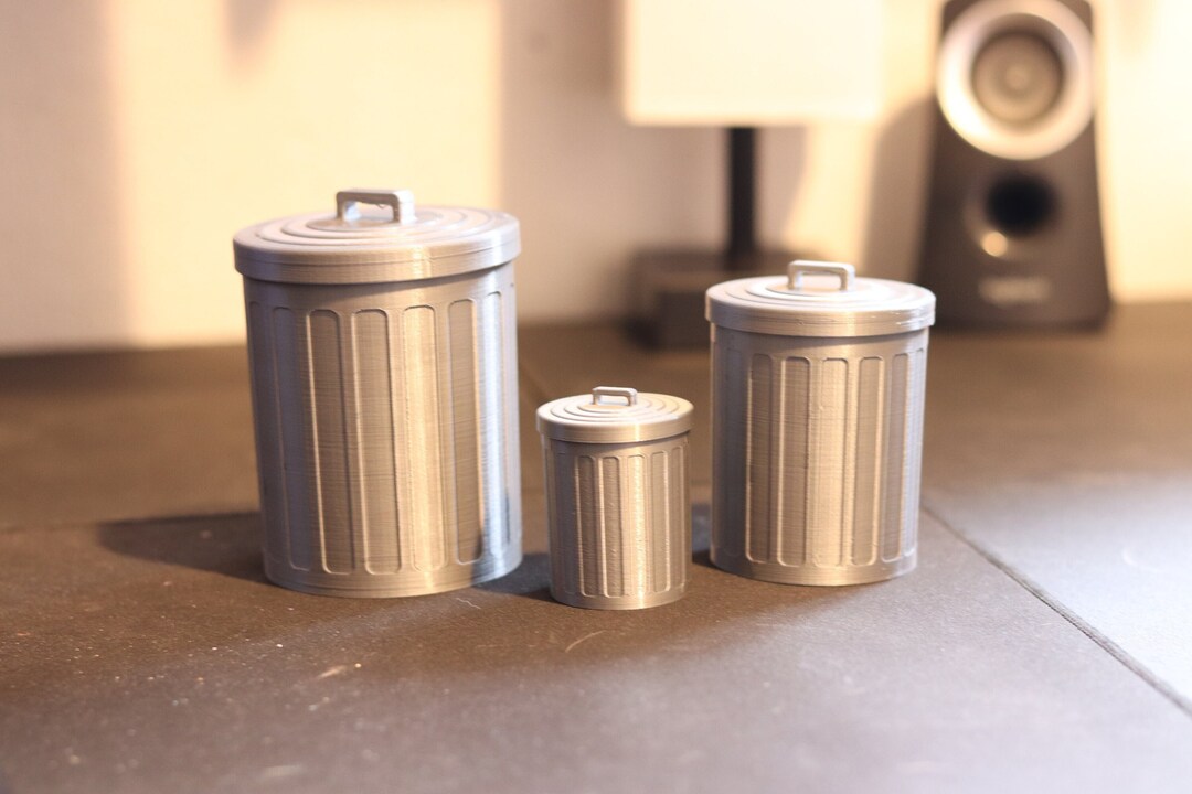 Mini Trash Can Desk Organizer for Garbage Trashcan for Office Gifts for ...