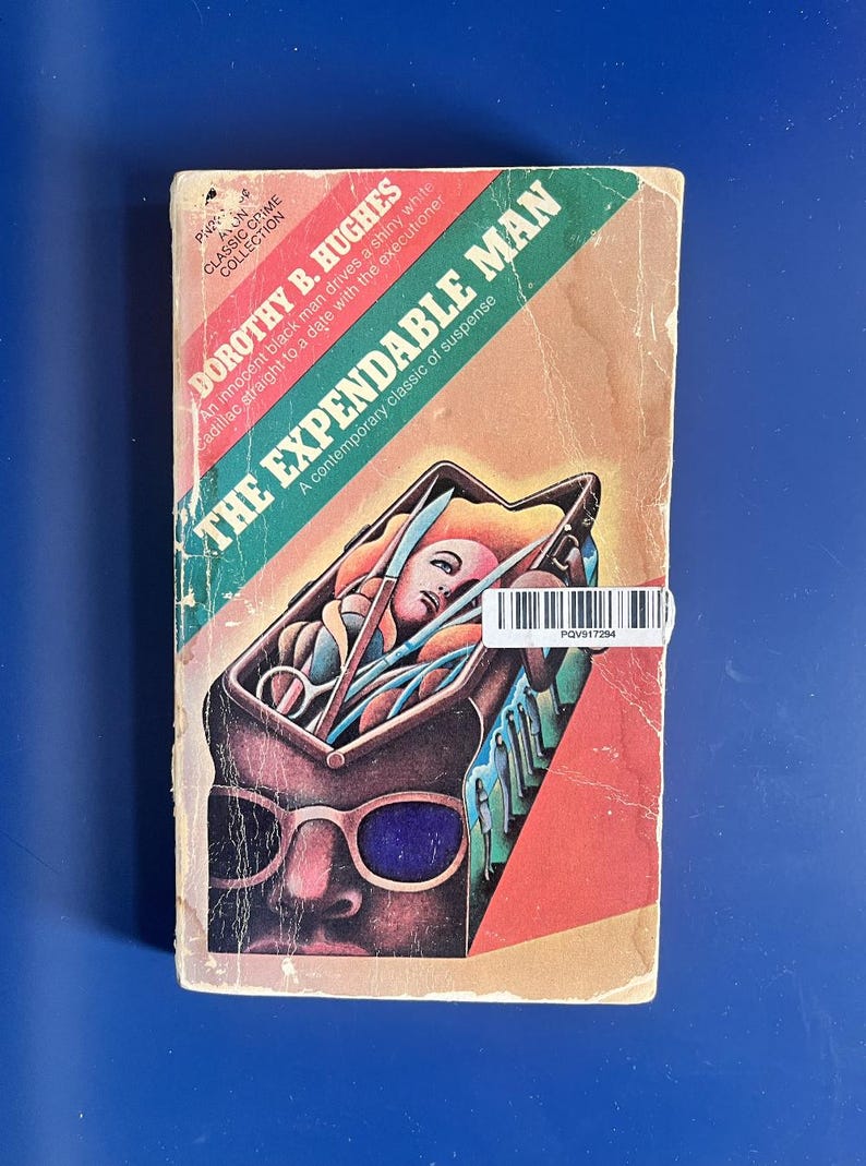 Vintage Pulp Fiction - "the Expendable Man" by Dorothy B Hughes - Etsy UK