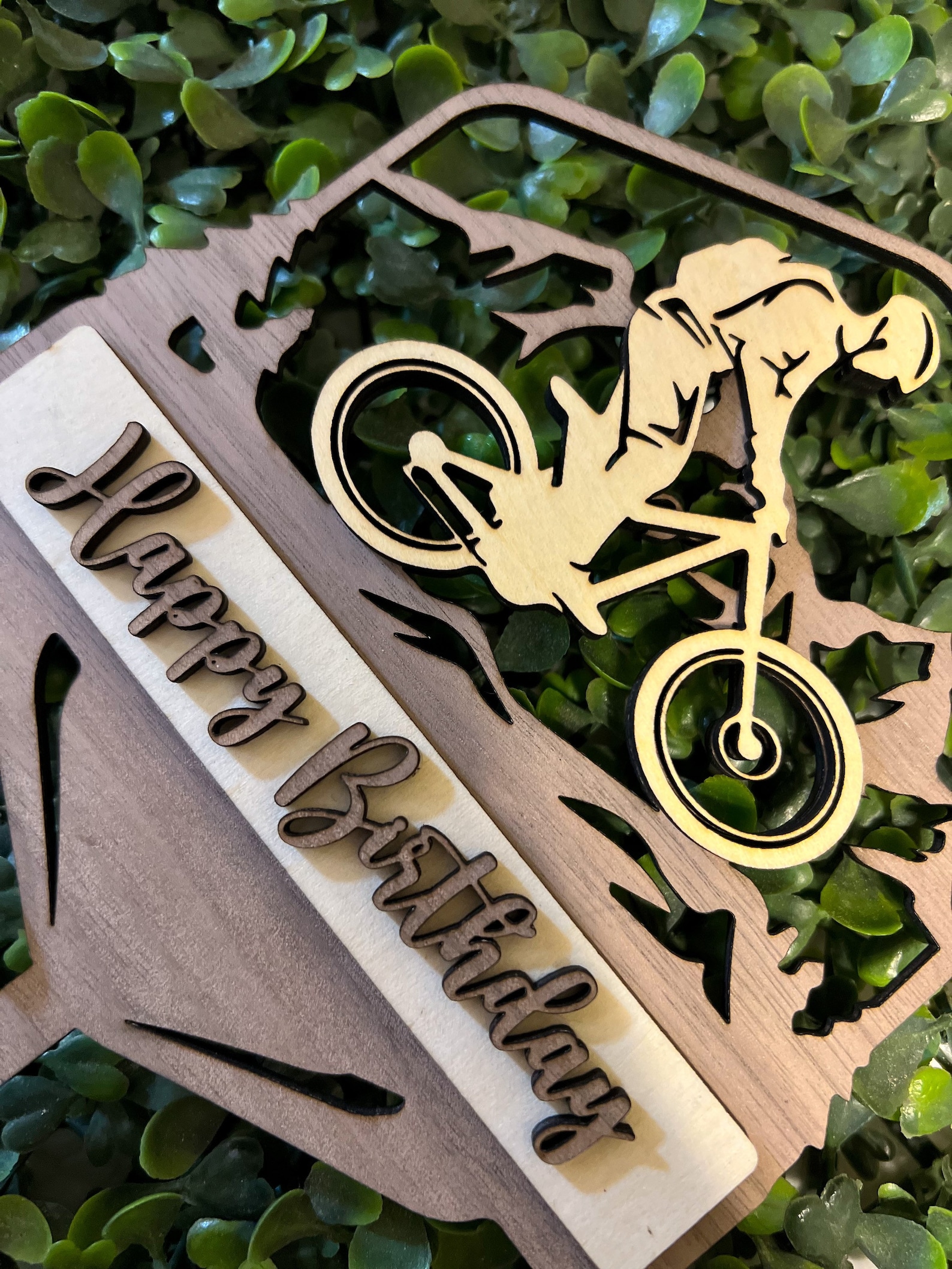 Bicycle Cake Topper Cyclist Cake Topper Mountain Bike Cake - Etsy