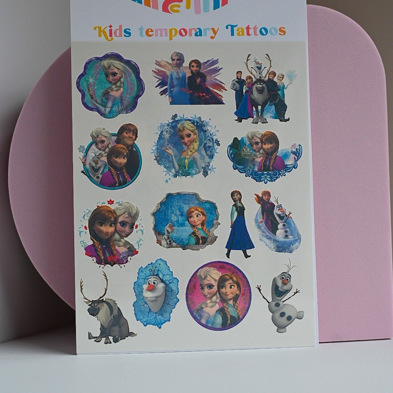 Frozen Tattoos - Etsy UK