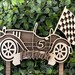Car Cake Topper Personalized Cake Topper Wood Cake Topper - Etsy