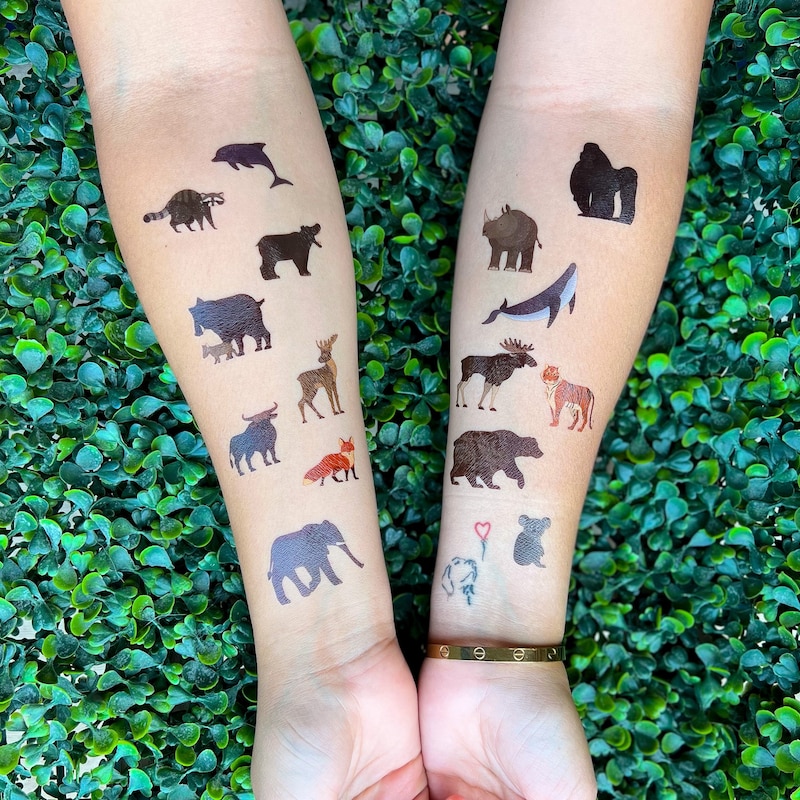 Temporary Tattoos Party Favors - Etsy