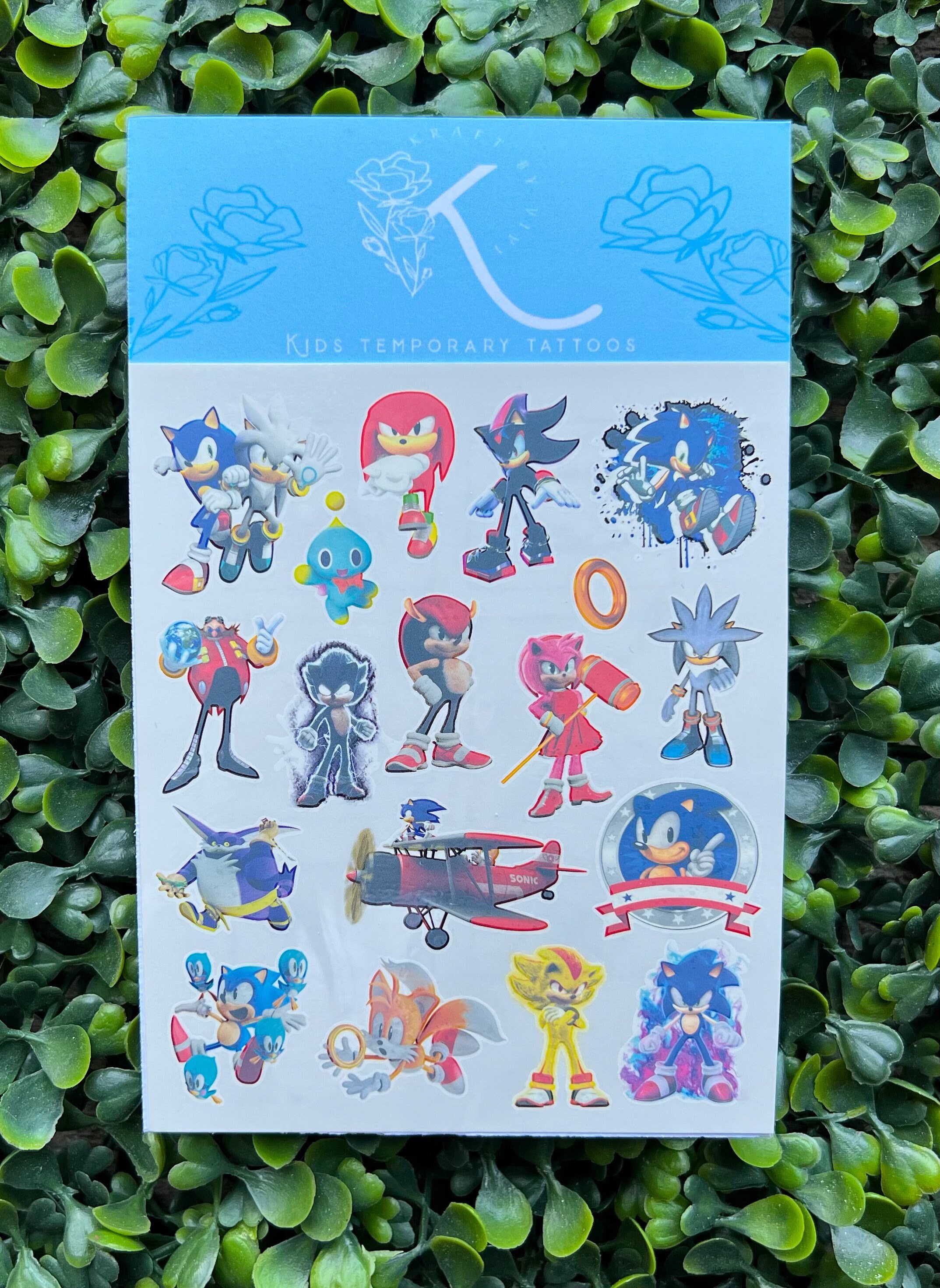 Sonic And Knuckles Tattoo