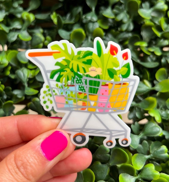 Plants Lovers Sticker Waterproof Sticker Vinyl Sticker - Etsy