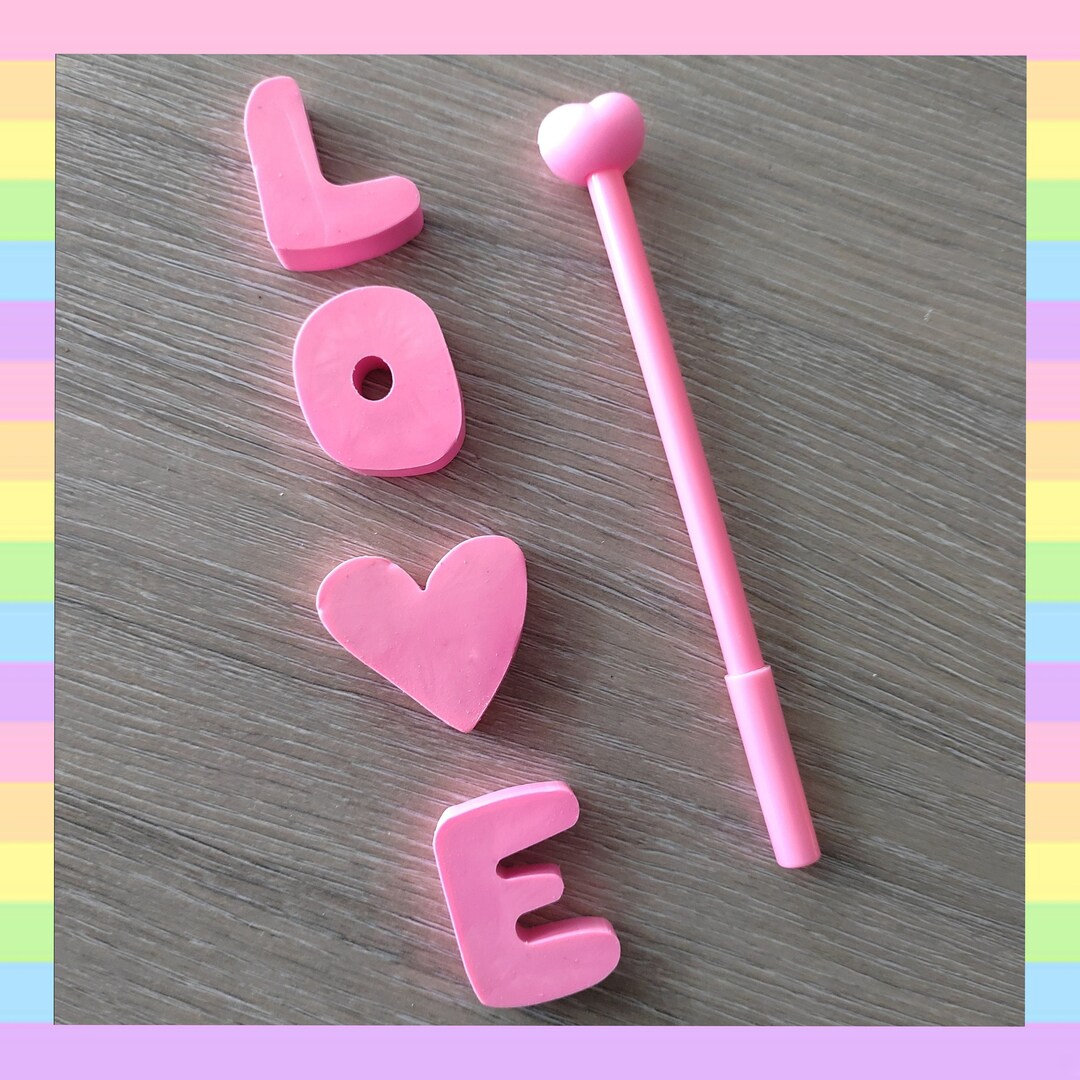 Cute Kawaii Stationery Love Stationery Hearts Stationery Adult ...