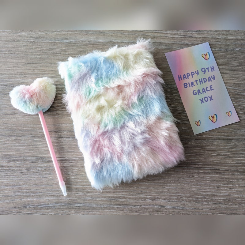 Fluffy Notebook - Etsy UK