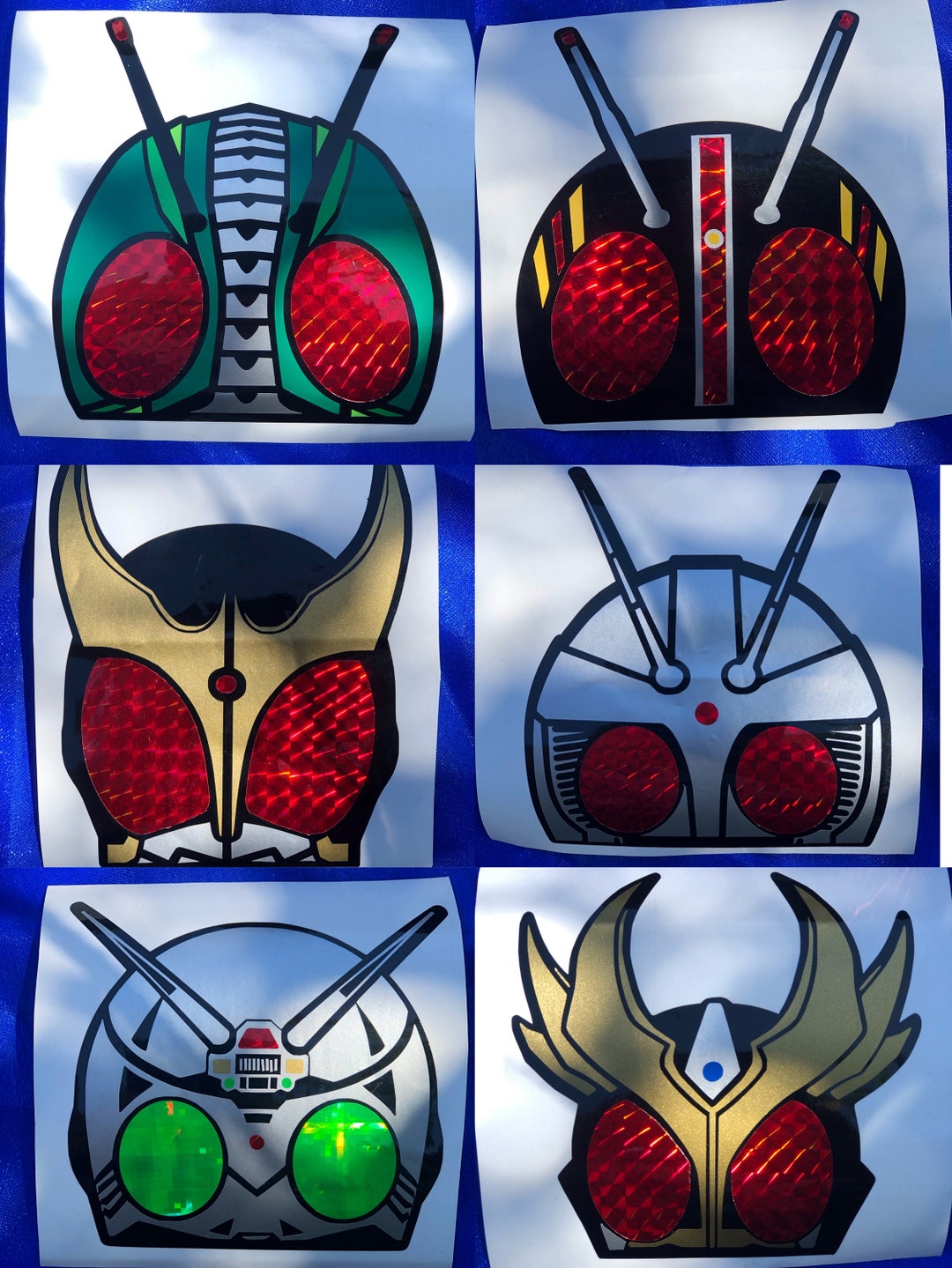 Kamen Riders Peeker Decals - Etsy