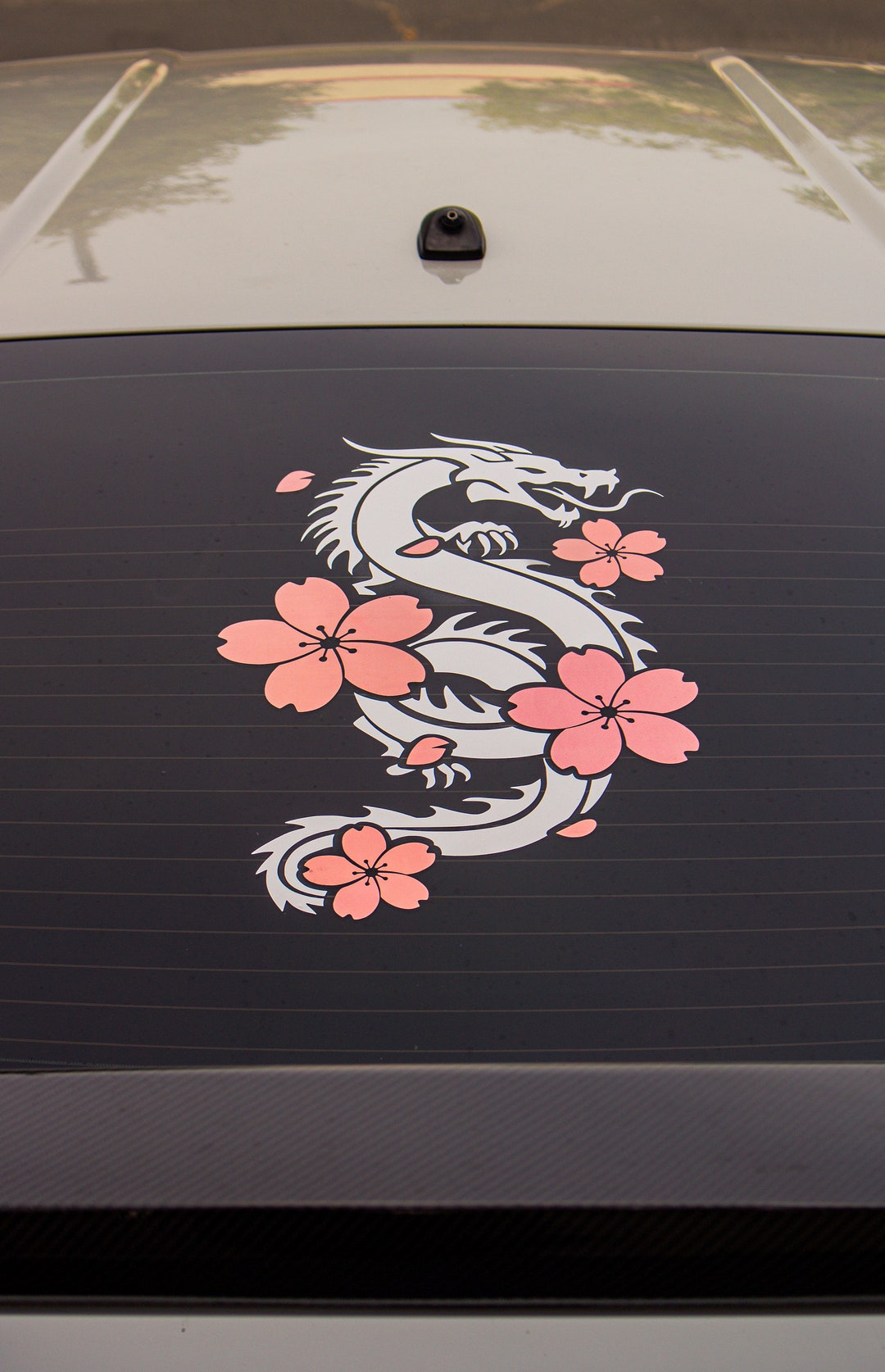 Japanese JDM Dragon Cherry Blossom Sakura Decal/sticker - Etsy
