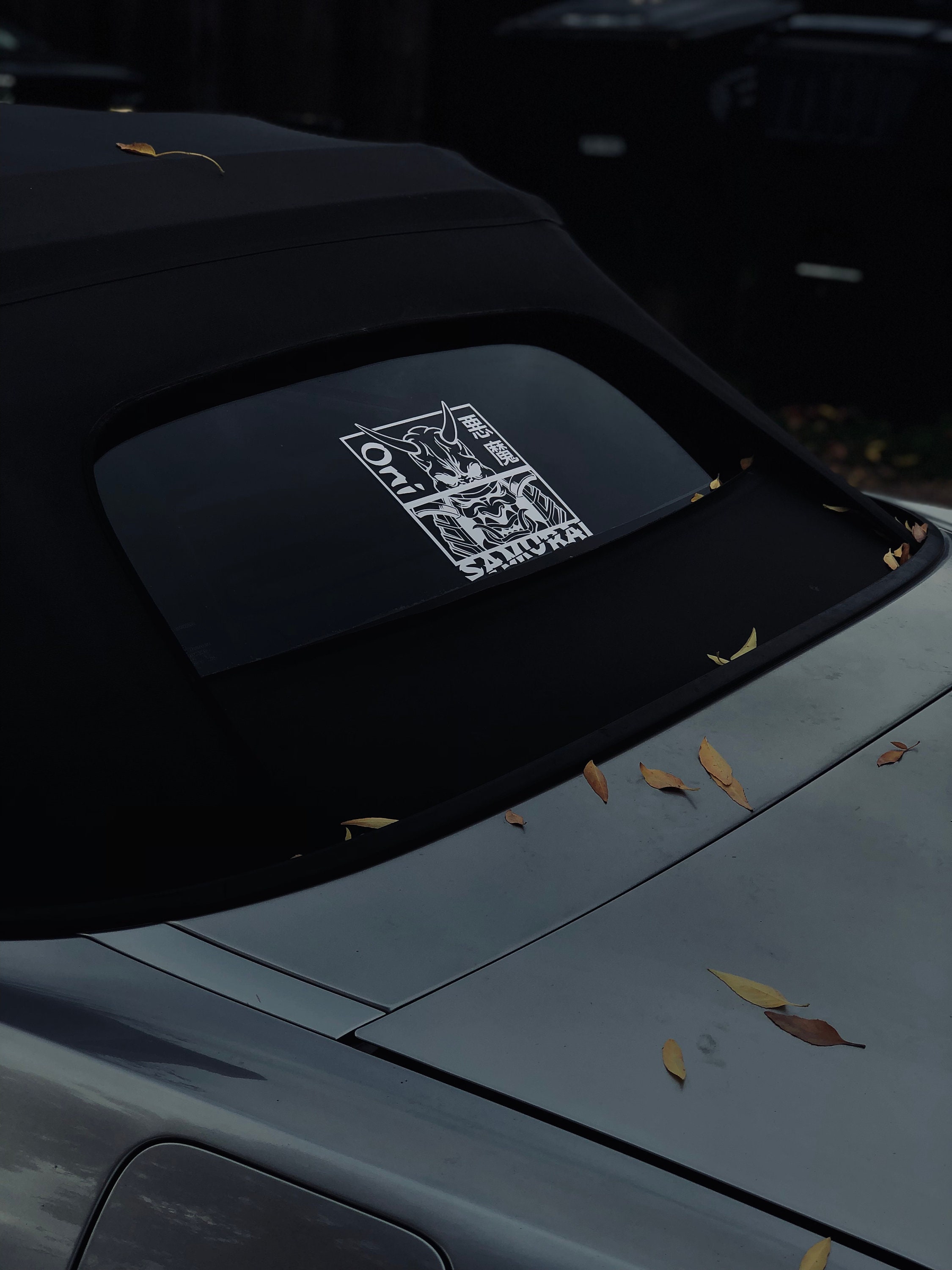 Oni Hannya Mask Decal Bumper Sticker - Etsy