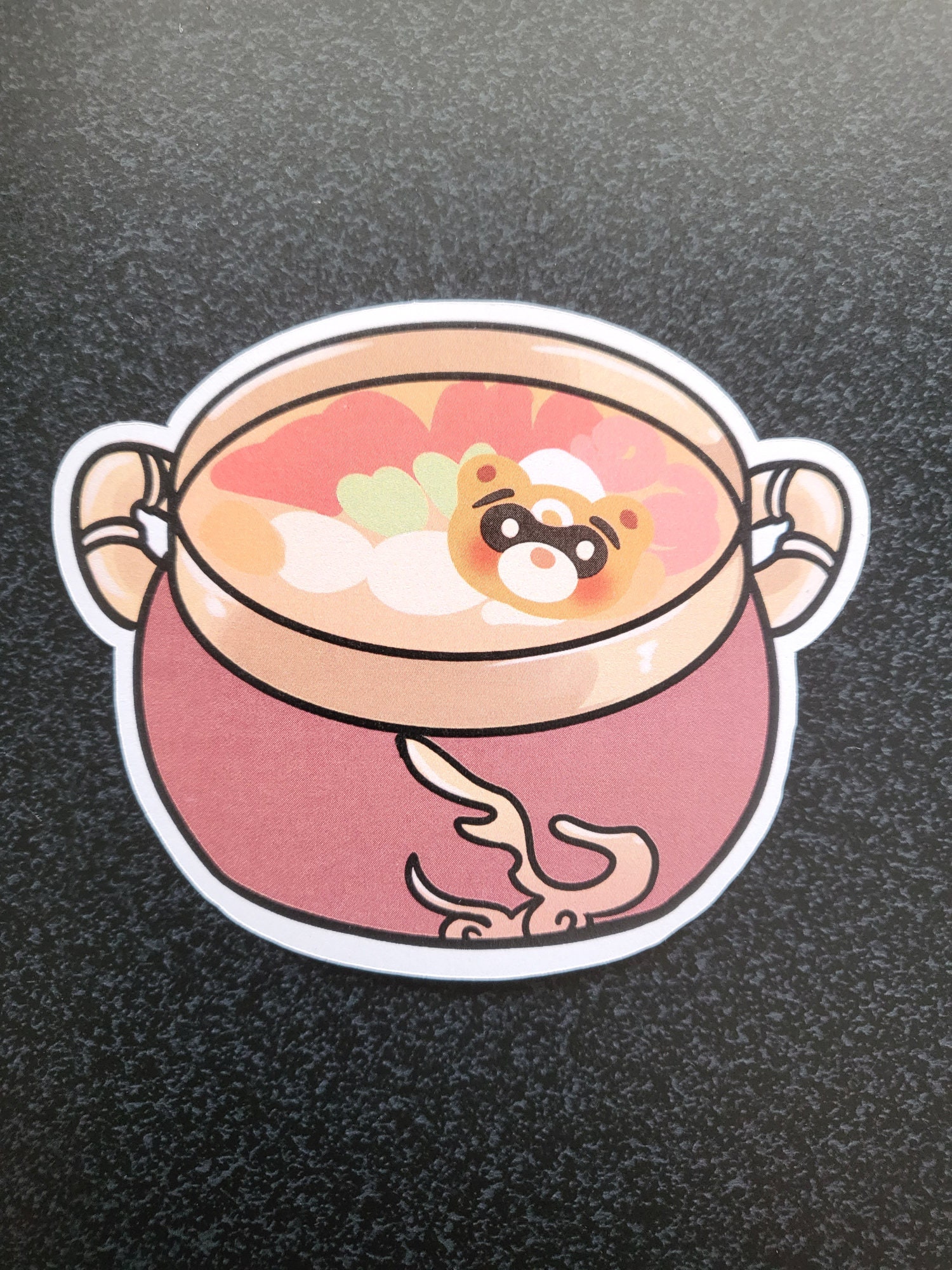 Genshin Impact Guoba Stickers Liyue Cuisine Stickers God | Etsy Australia