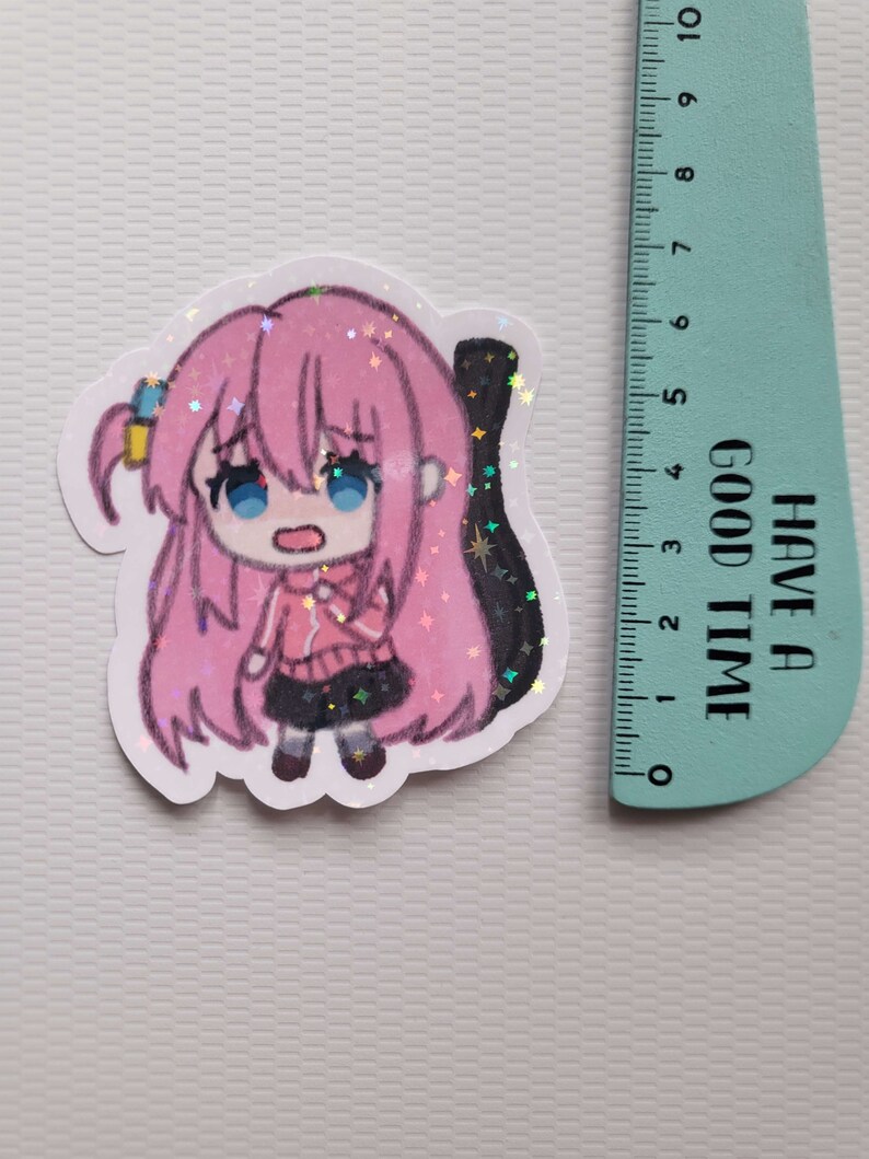 Anime Girls Sticker Pack - Paper/vinyl/laminated/holographic Stickers ...