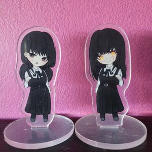 CSM Standee - Yoru Asa Angel Chibis - 6cm Mini Acrylic Standee - Kawaii ...
