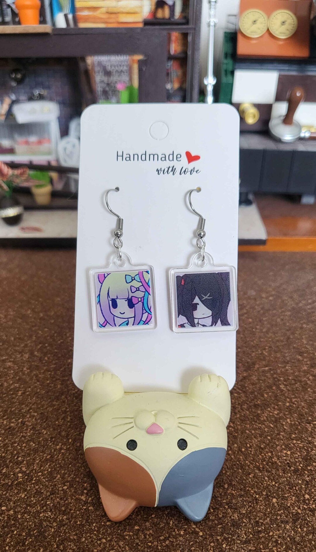 Needy Streamer Overload Chibi Dainty Earrings - Indie Video Game ...