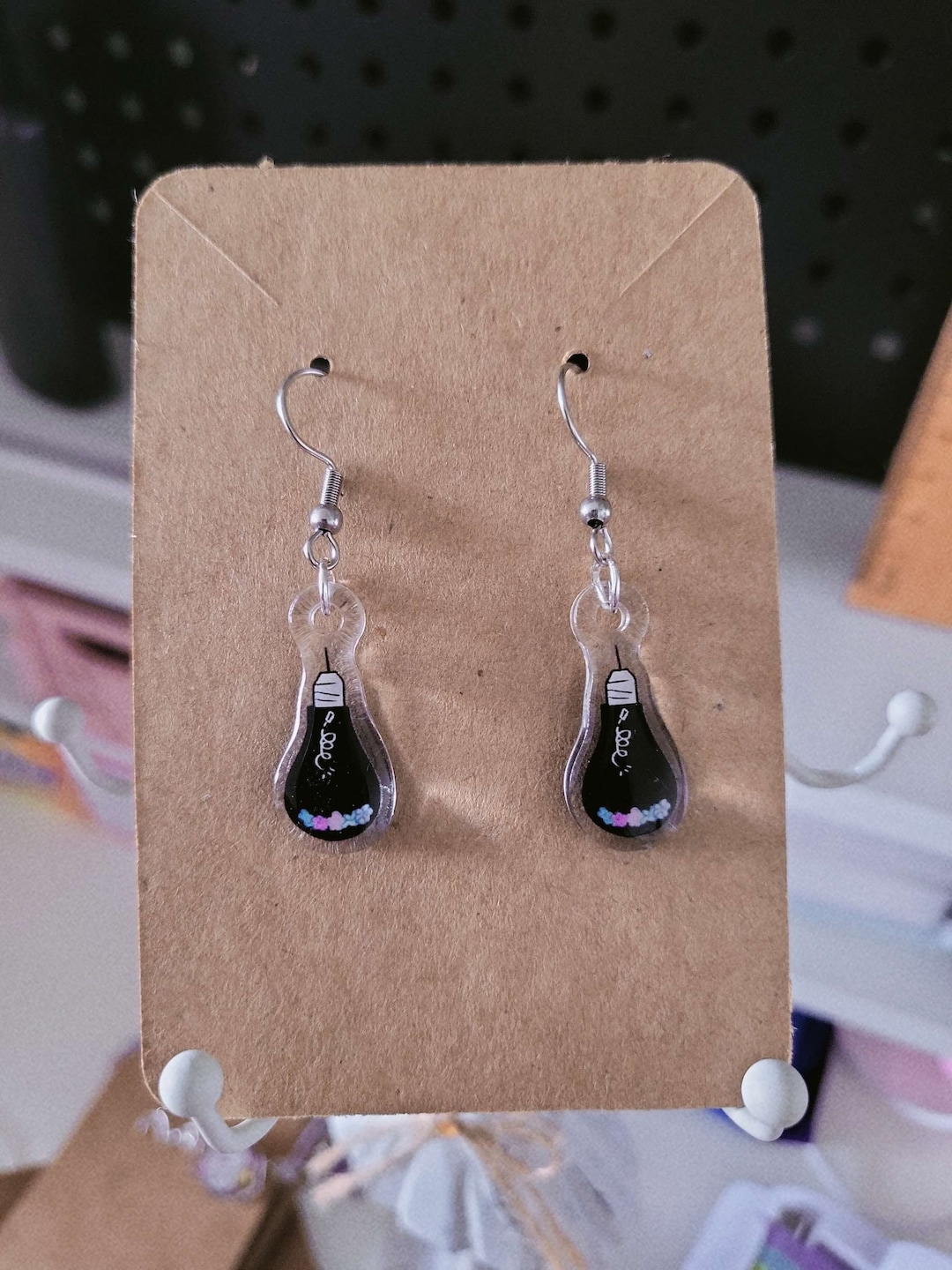 Omori Inspired Drop Dangle Dainty Earrings Indie Video Game Earrings ...