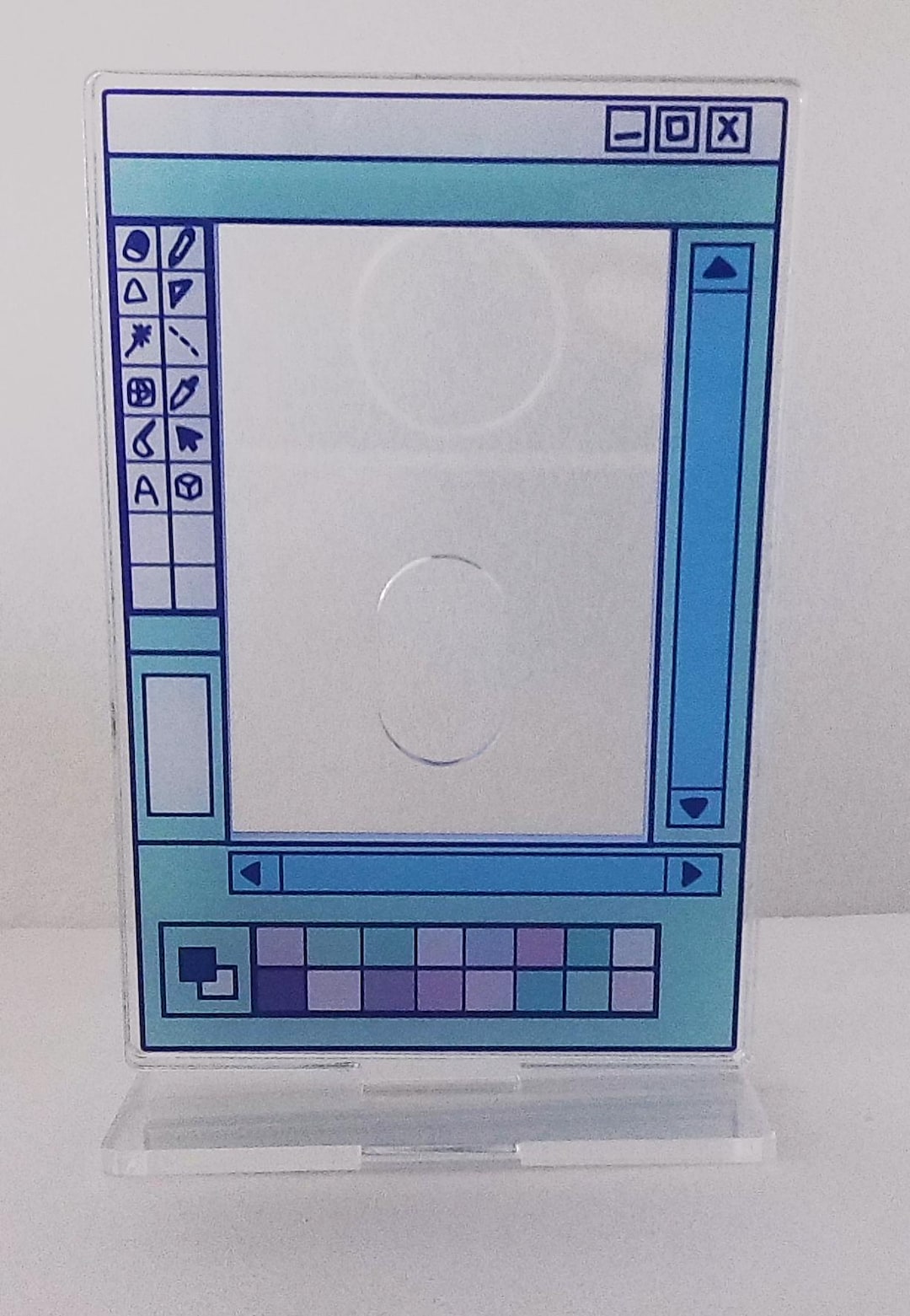 Windows95 MS Paint Vaporwave 8bit Polaroid Photo Frame - Cute Kawaii ...
