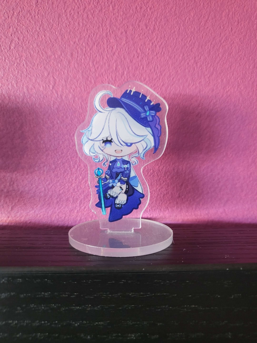 Furina Genshin Impact 6cm Mini Acrylic Standee Kawaii Deskpals - Etsy