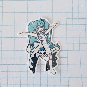 Project Sekai Colorful Stage - Hatsune Miku Sticker Set Sticker Pack ...