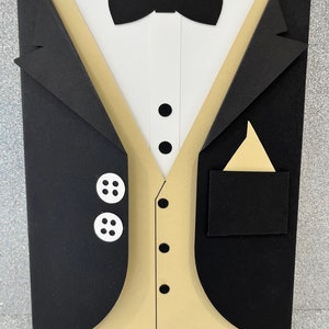 Handmade Suit Uniform Card | Graduation | Retirement | Wedding ...