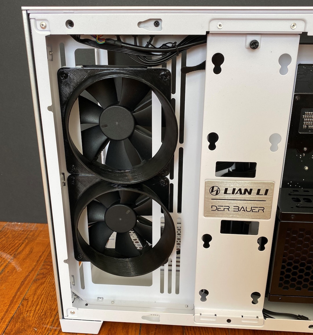 Lian Li O11D Mini | O11 Air Mini 120mm Fan Shroud (2pack) for Intake or ...