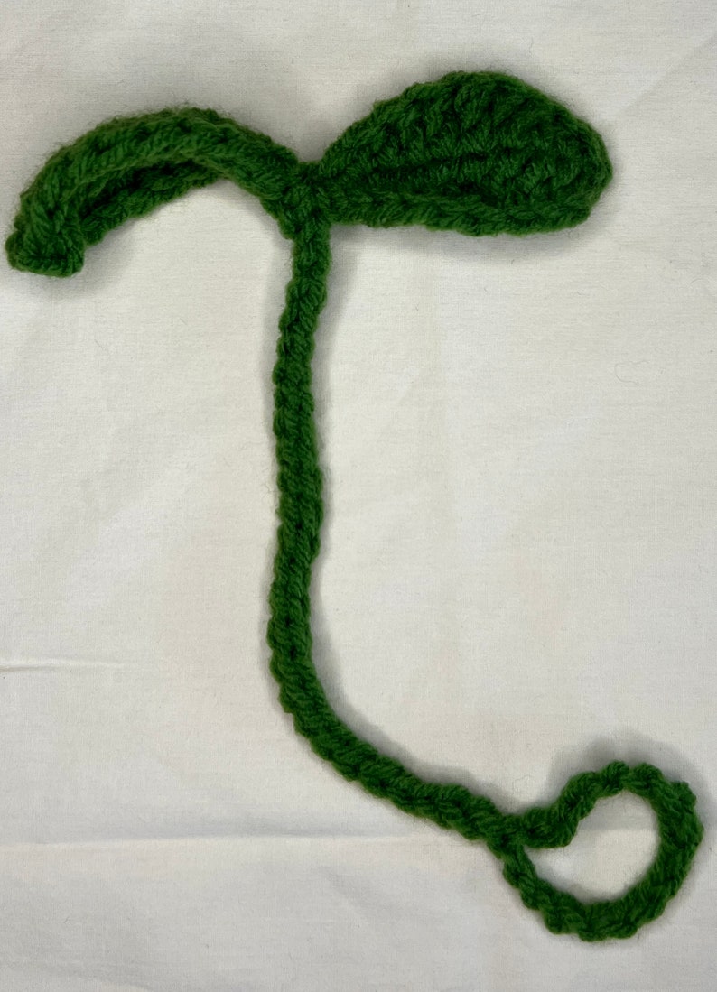 Crochet Leaf Bookmark and Cord Wrap - Etsy