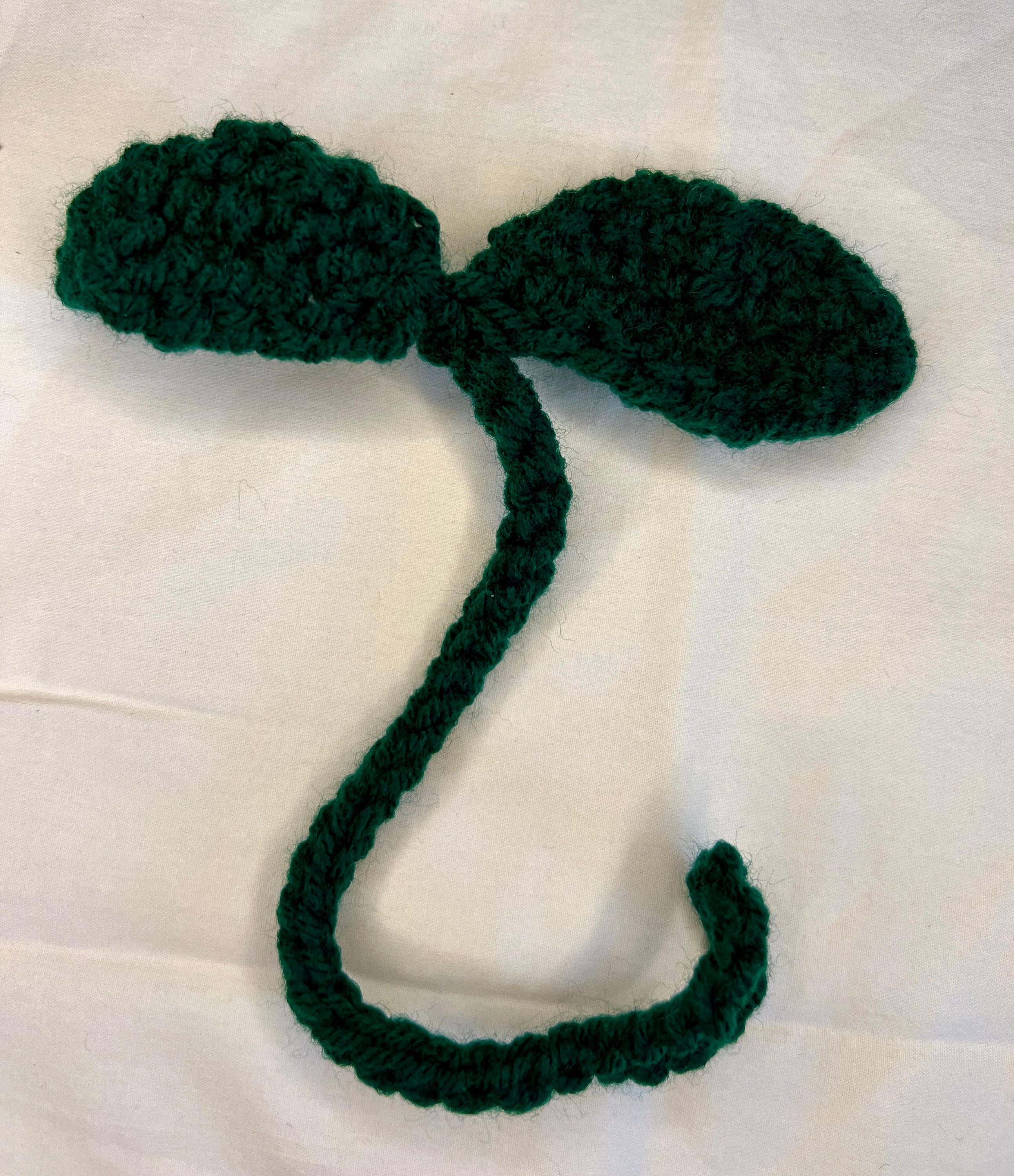 Crochet Leaf Bookmark and Cord Wrap - Etsy