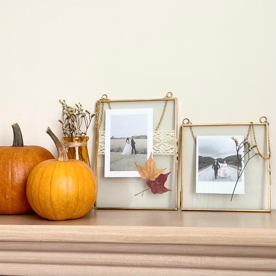 Glass Poster Frame With Clips