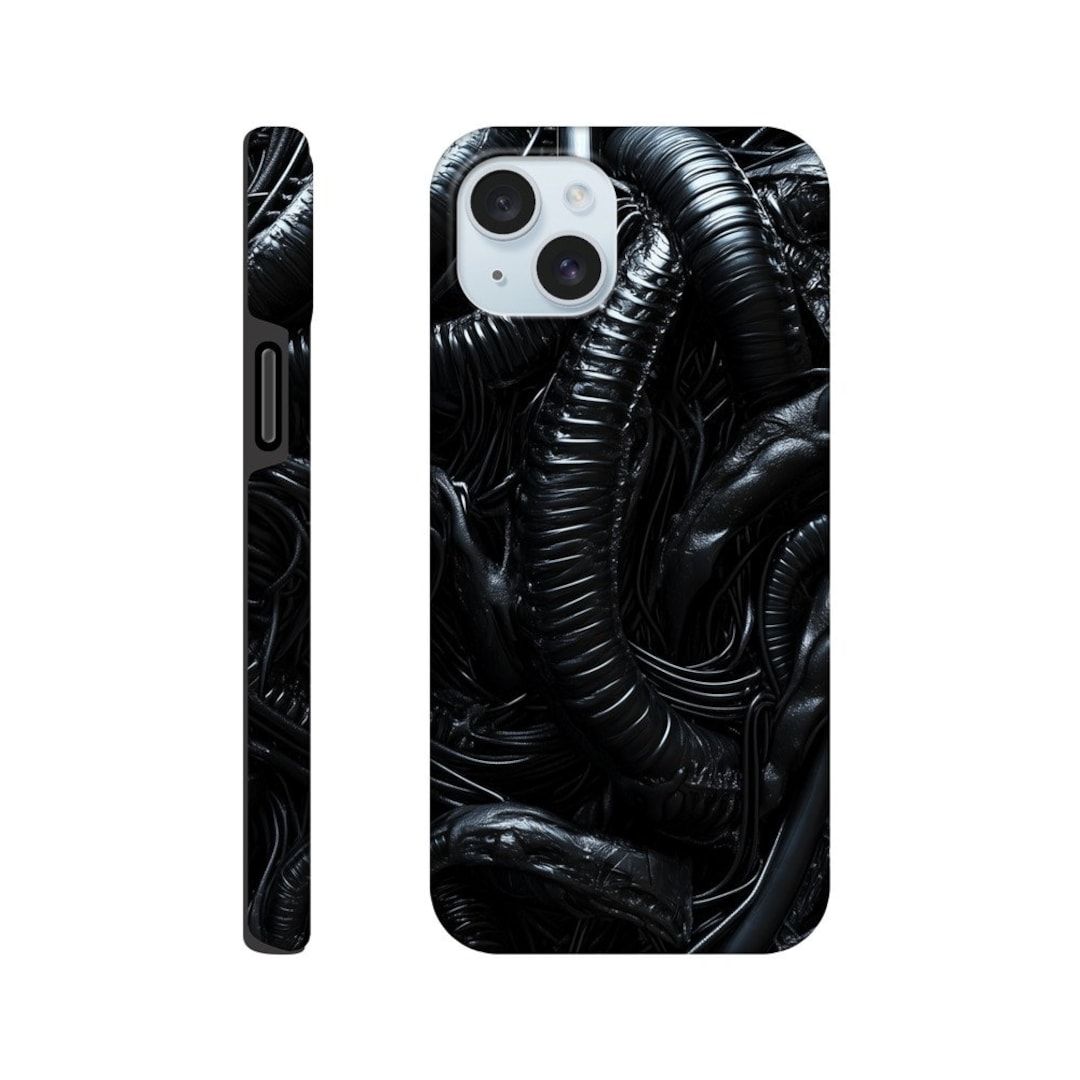 HR Giger Themed Art Biomechanical Xenomorph Inspired Design Dark Sci-fi ...
