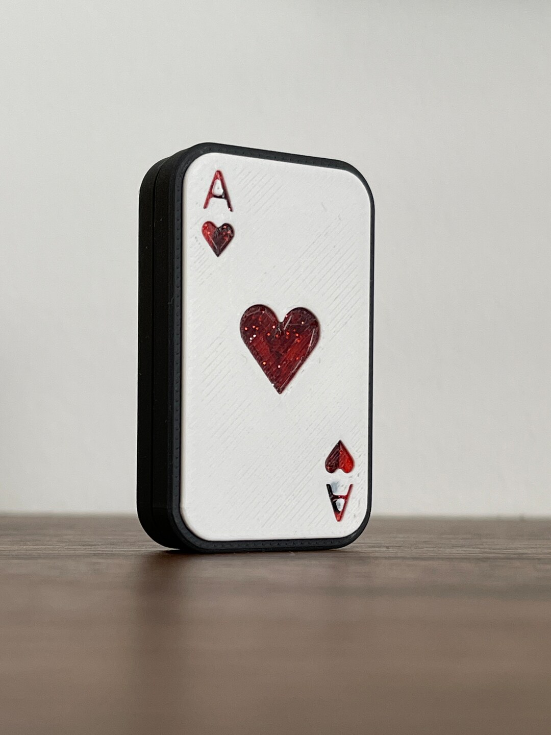 Ace of Hearts Magnetic Fidget Slider | 3D Printed Stress Relief Fidget ...