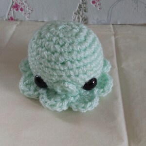 Handmade Crochet Little Splat's, Fun Mini Octopus Amigurumi, Cute ...