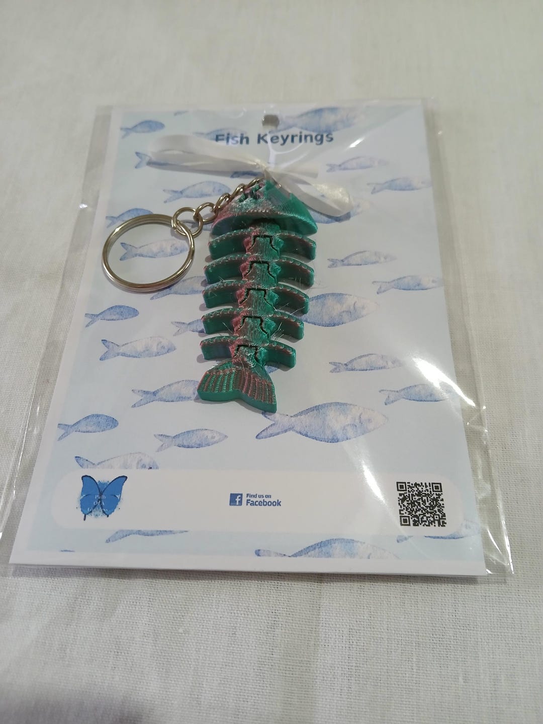 3D Printed Articulated Keyrings, Fidget Keyrings - Available in ...