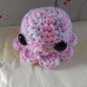 Handmade Crochet Little Splat's, Fun Mini Octopus Amigurumi, Cute ...