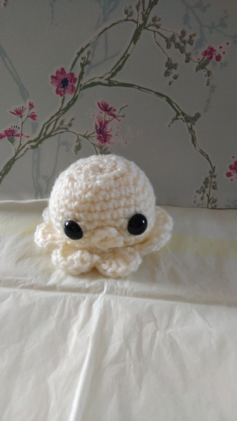 Handmade Crochet Little Splat's, Fun Mini Octopus Amigurumi, Cute ...
