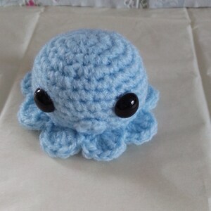 Handmade Crochet Little Splat's, Fun Mini Octopus Amigurumi, Cute ...